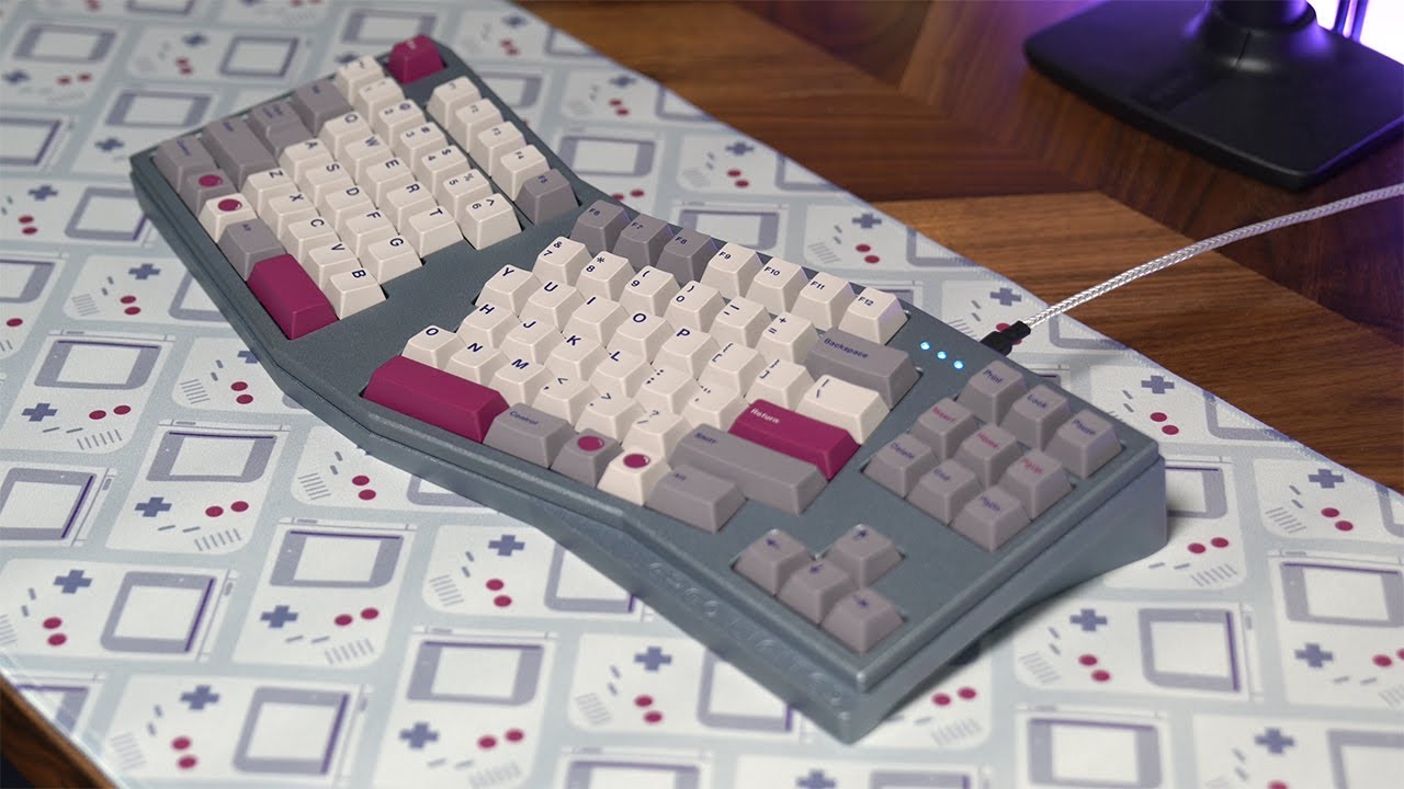 LZ-ERGO with Vintage Black Typing Sounds - YouTube