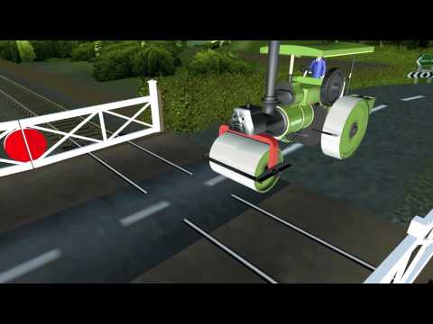 Trainz Test Short - George the Steamroller - YouTube