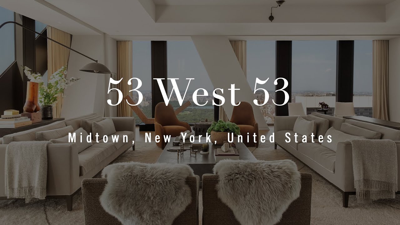 53 West 53: Architectural high-rise condo with iconic skyline views of ...