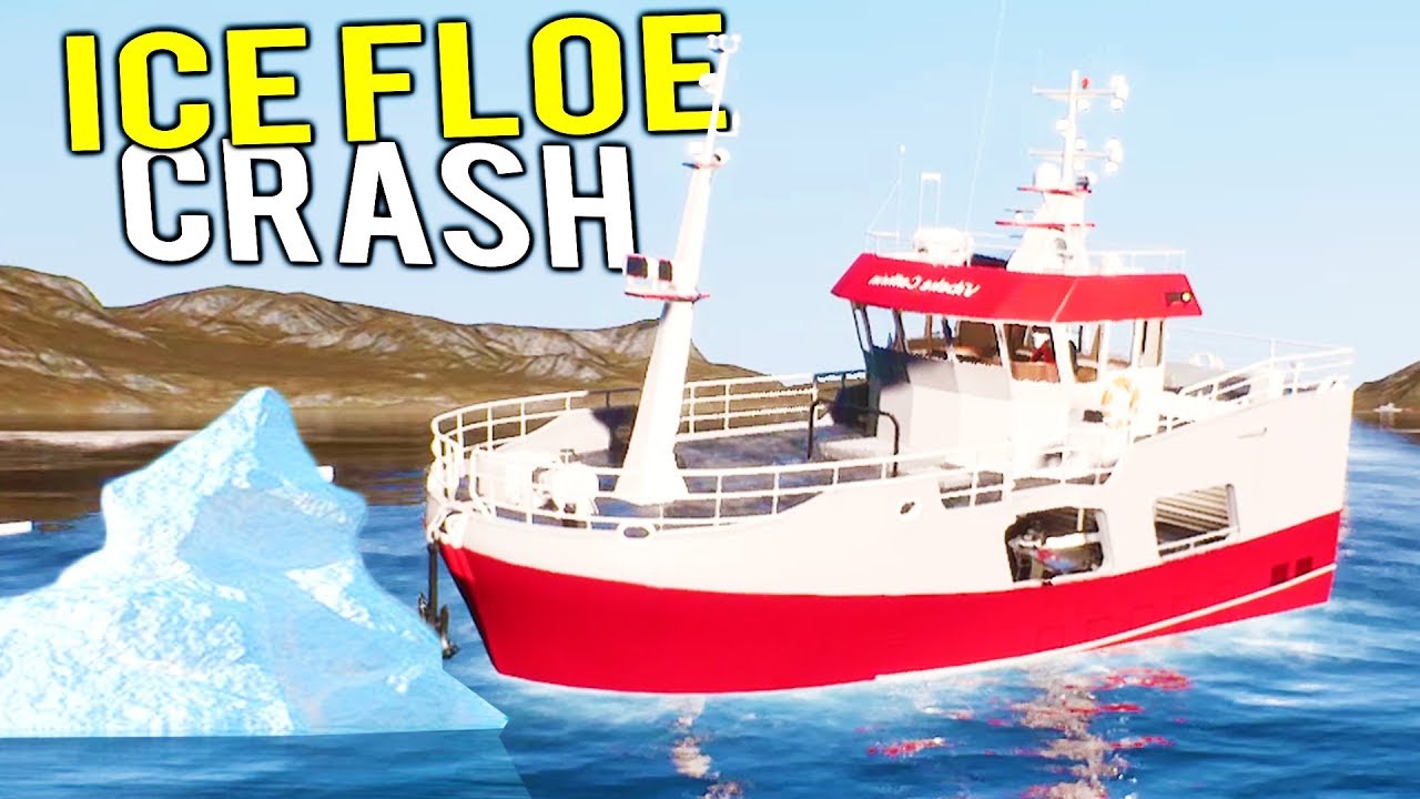 FISHING BOAT WORTH MILLIONS CRASHES INTO ICE FLOE! Deadliest Catch ...