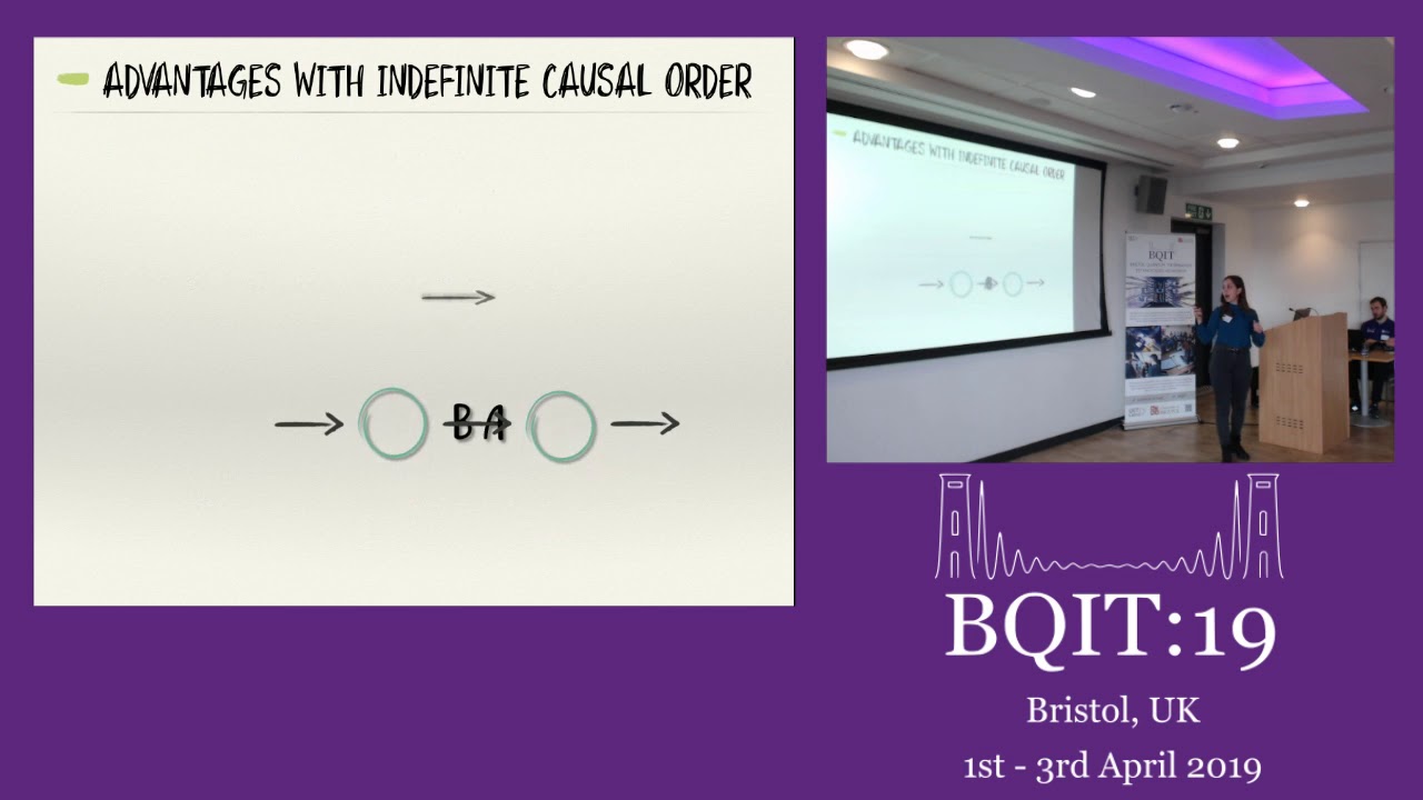 BQIT 2019: Giulia Rubino (University of Vienna) – Quantum Foundations ...