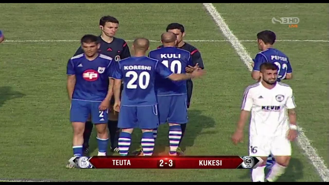 Teuta – Kukësi 2 - 3 Çota 45' Peposhi 67'/ Pejiç 12' 41' 51' - YouTube