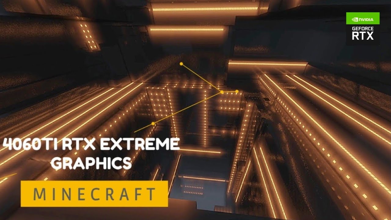 Minecraft Underground Base Build Tour | 4060TI EXTREME GRAPHICS - YouTube