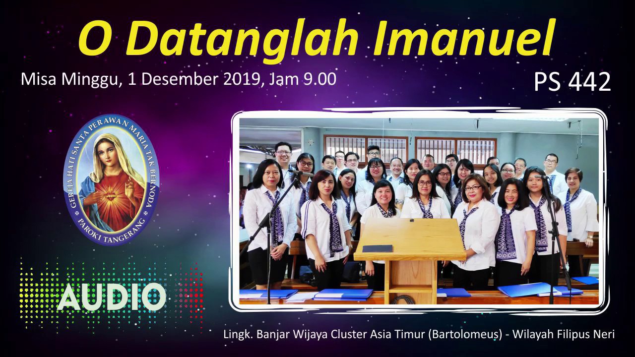 PS 442 O Datanglah Imanuel - YouTube