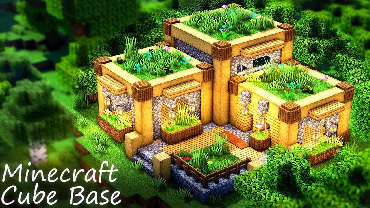 Starter Cube Survival House - Minecraft Tutorial #84 - YouTube