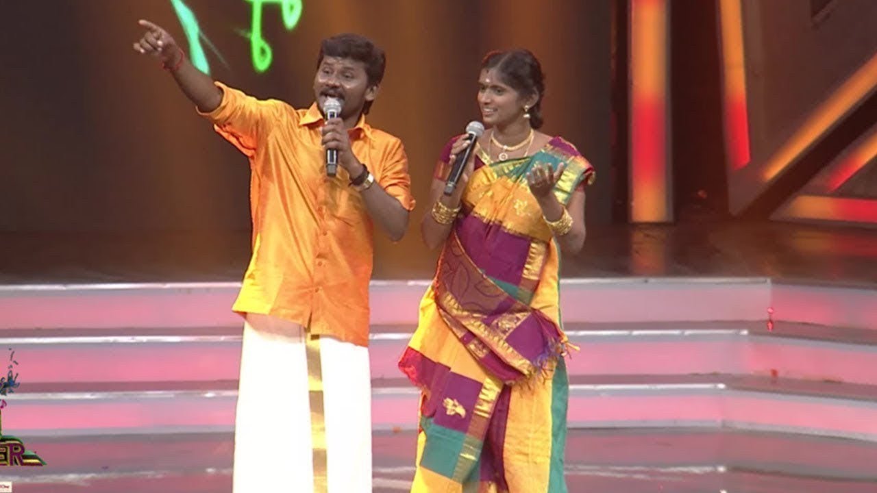 Vijay TV Super Singer செந்தில் ராஜலெஸ்மி family photos - YouTube