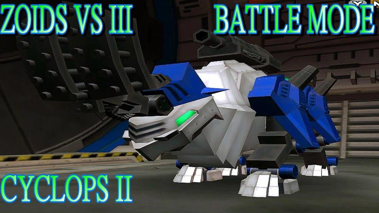 zoids ゾイドVS III ゾイド バトル ZOIDS BATTLE サイクロプス弐式 CYCLOPS II - YouTube