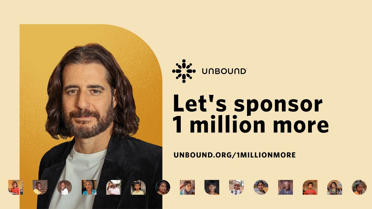 Celebrating 1 Million Friends With Unbound Sponsor Jonathan Roumie ...