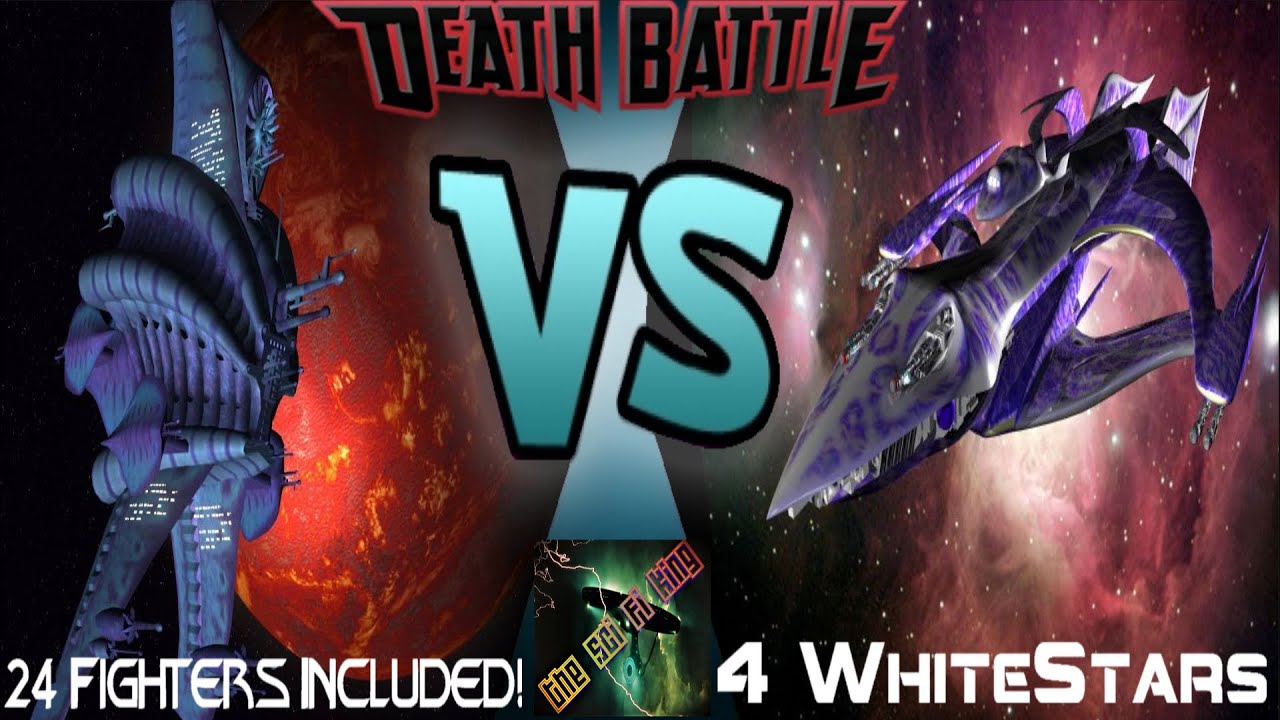 Minbari Sharlin Class VS 4 WhiteStars | Babylon 5 | Funny Outcome ...