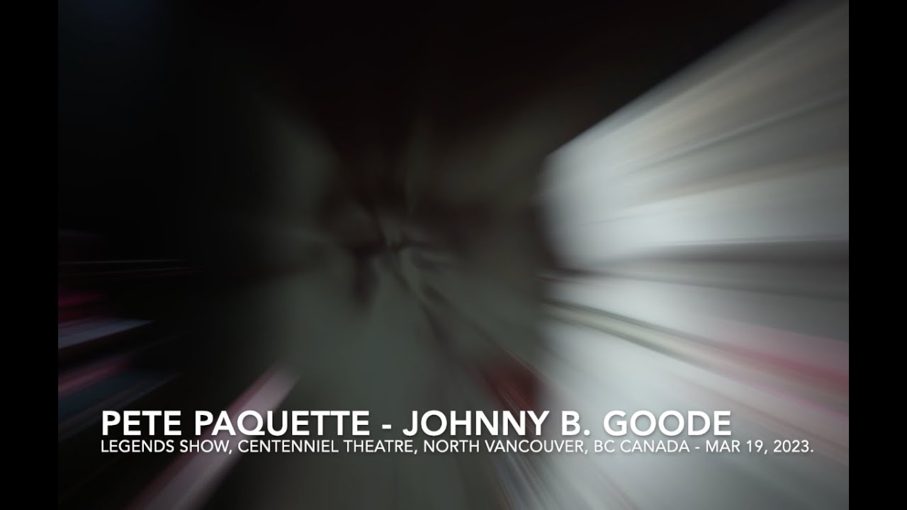 Pete Paquette - Johnny B Goode - YouTube