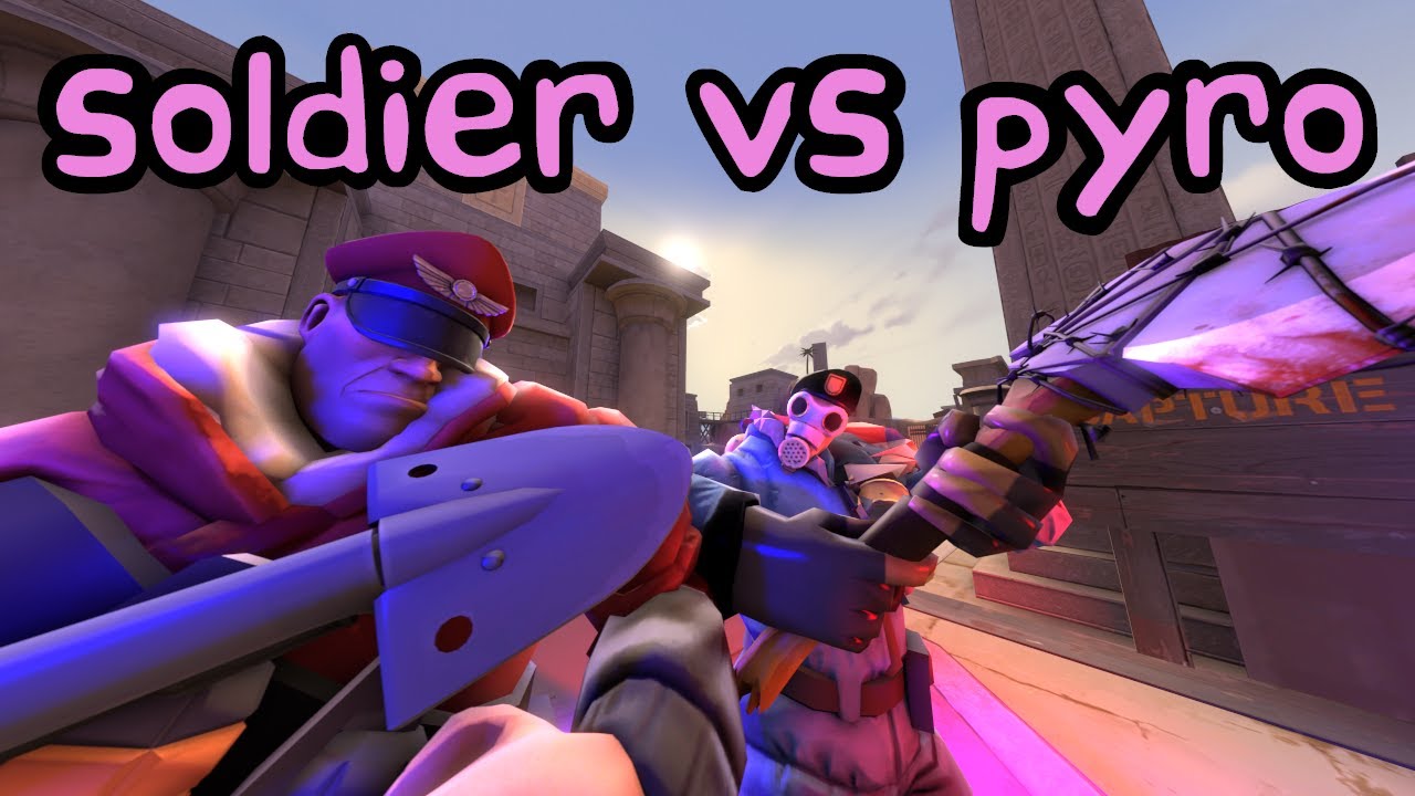 TF2: SOLDIER MAIN VS PYRO MAIN - YouTube