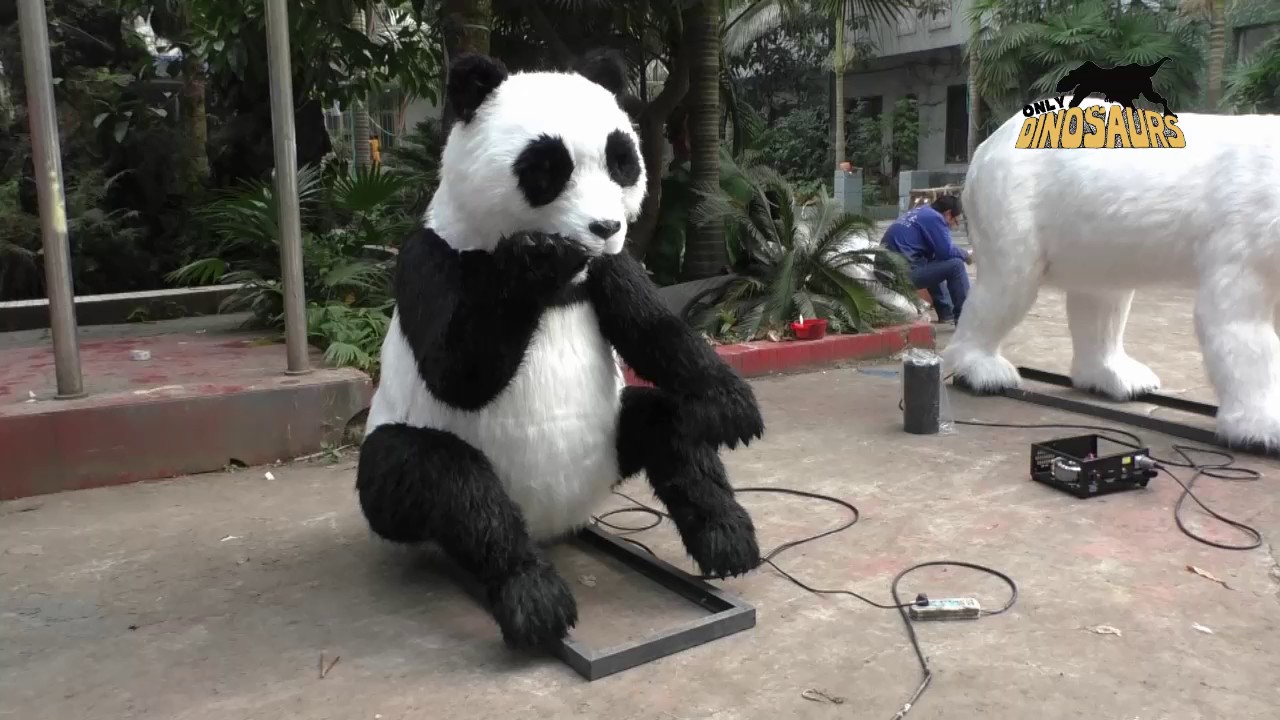 Animatronic Panda - YouTube