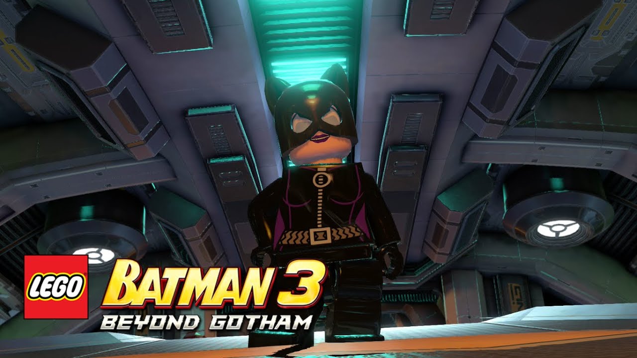 LEGO Batman 3: Beyond Gotham - Catwoman (Pre-52) Moon Base free roam ...