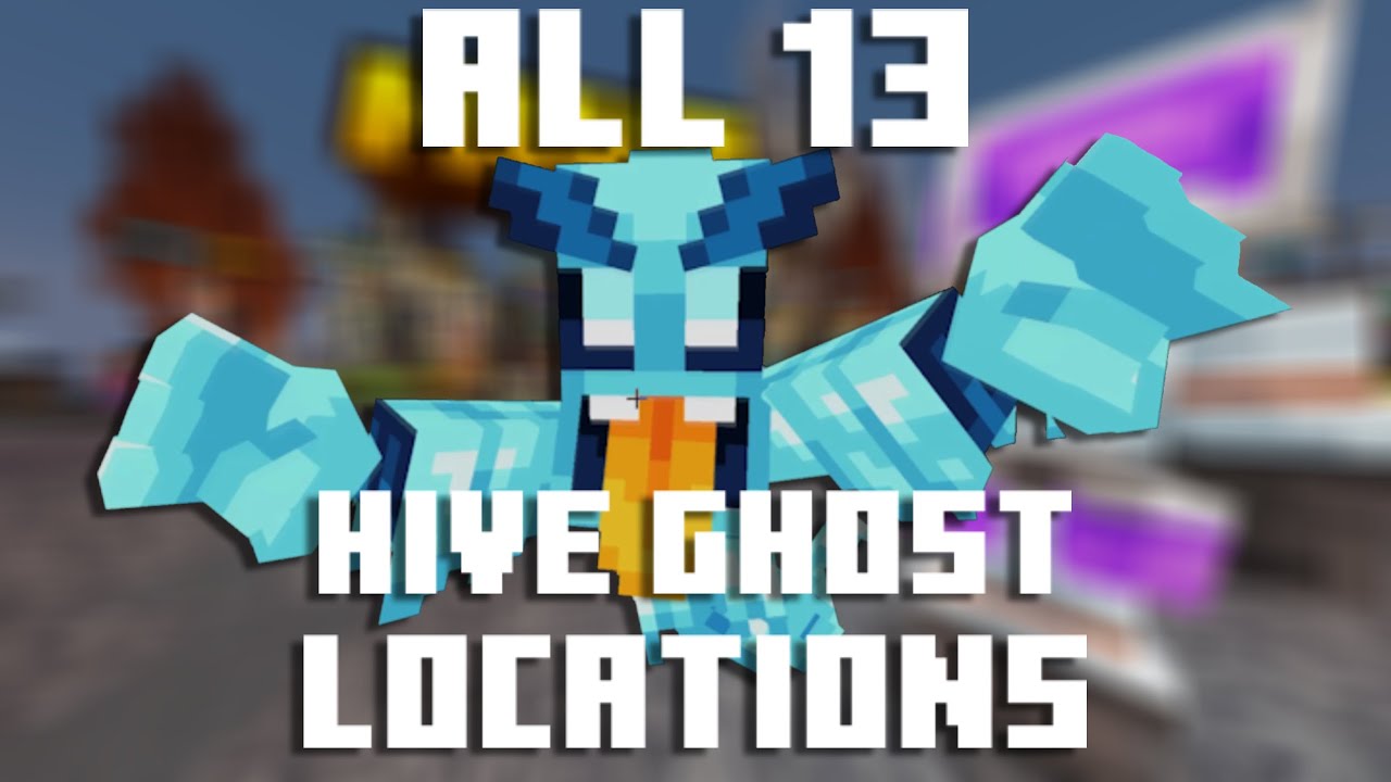 All 13 Hive Ghost Locations 2025!!! - YouTube