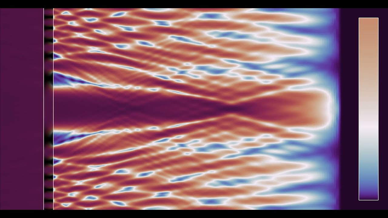 A Fresnel zone plate, in higher resolution - YouTube