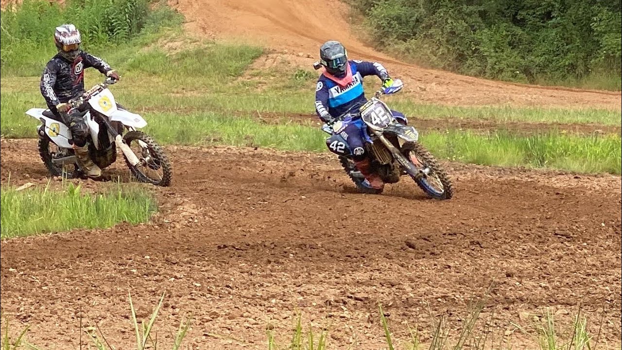 Fannin County mx Round 6 250D moto 1 - YouTube