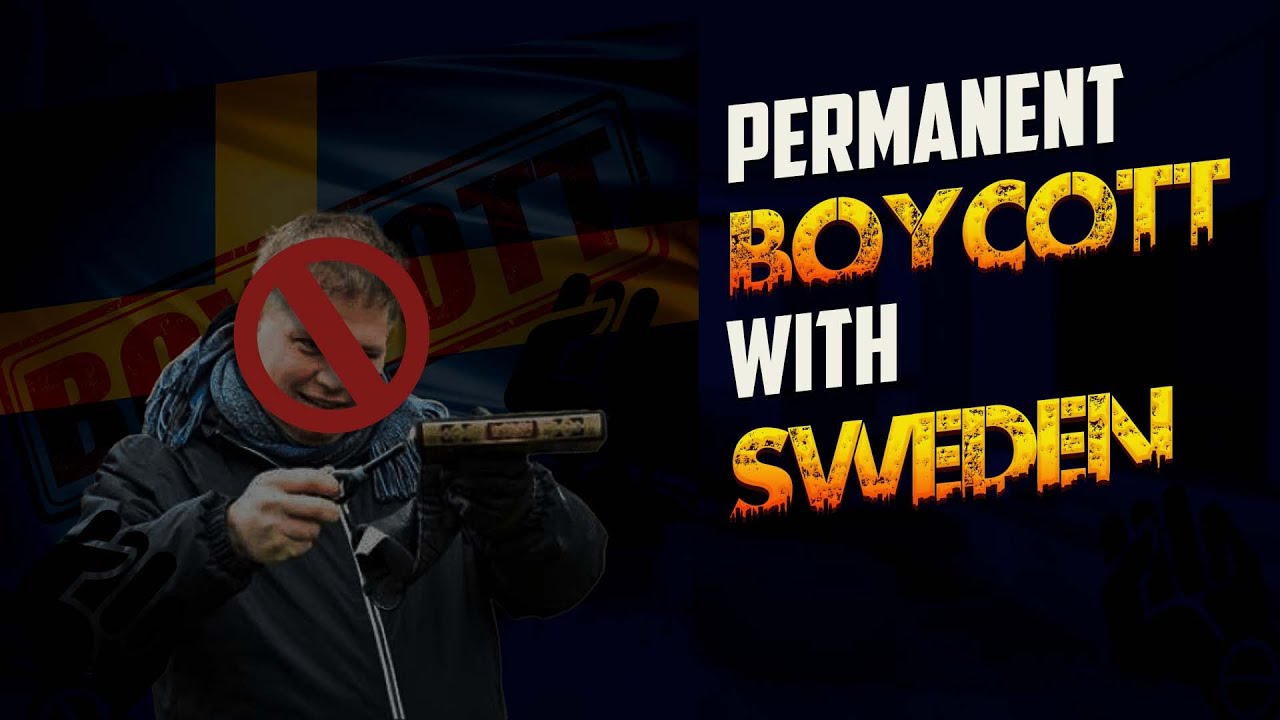 Sweden Incident | Boycott Sweden Product | Lamha Fakriya | Motivational ...