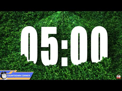 5 Minute Countdown Timer with Nature Background - YouTube