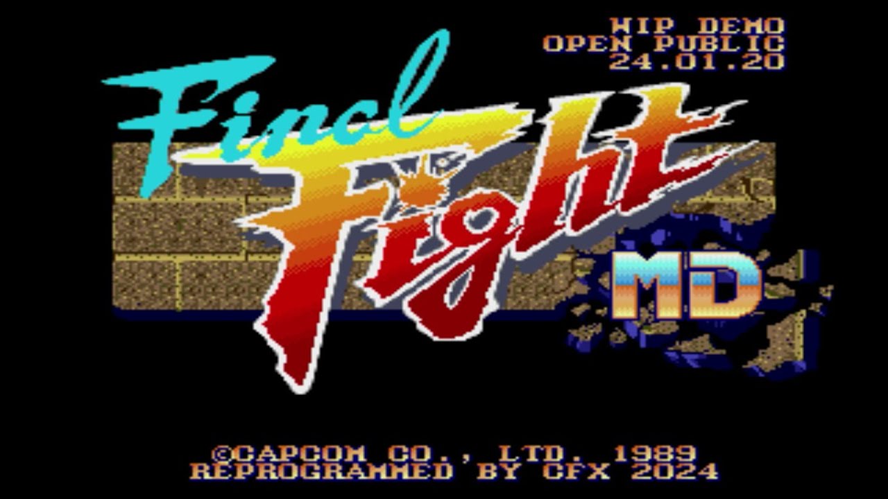 Final Fight MD versão Demo! No Mega Drive Update 2024! #finalfight # ...