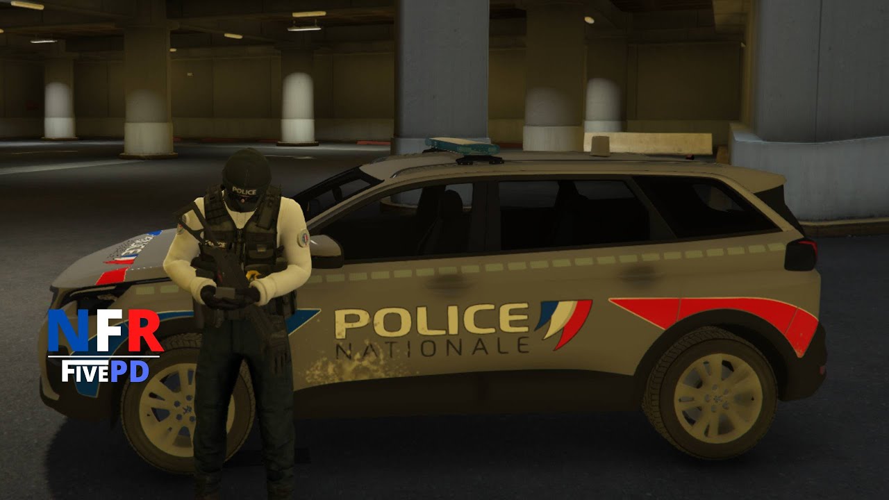Prise de service en police national | FivePD - YouTube