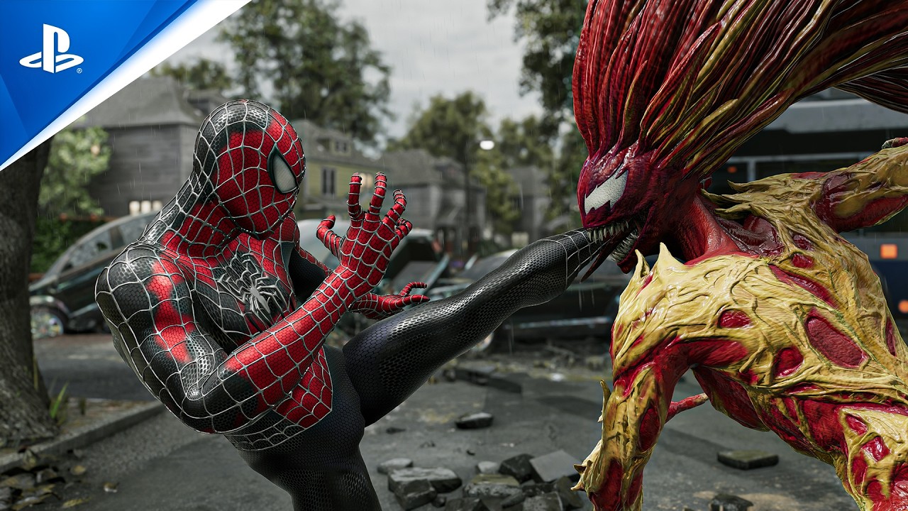 Raimi Symbiote Surge Transformation in Marvel's Spider-Man 2 - YouTube