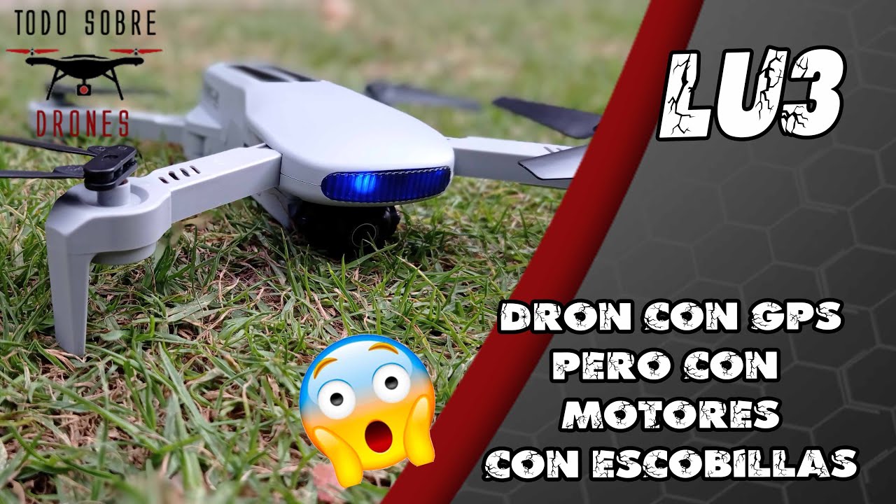 Unboxing y review del dron LU3 🚁Dron con GPS y motores brushed🚁🤑 muy ...
