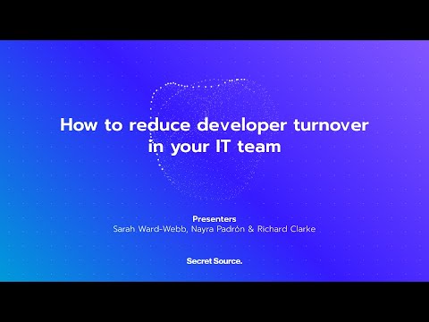 Webinar: How to Reduce Your Developer Turnover - YouTube