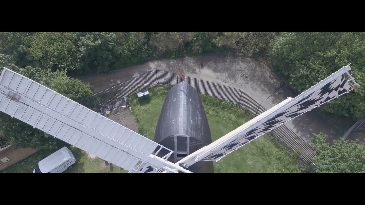Brixton Windmill Fly-by - YouTube