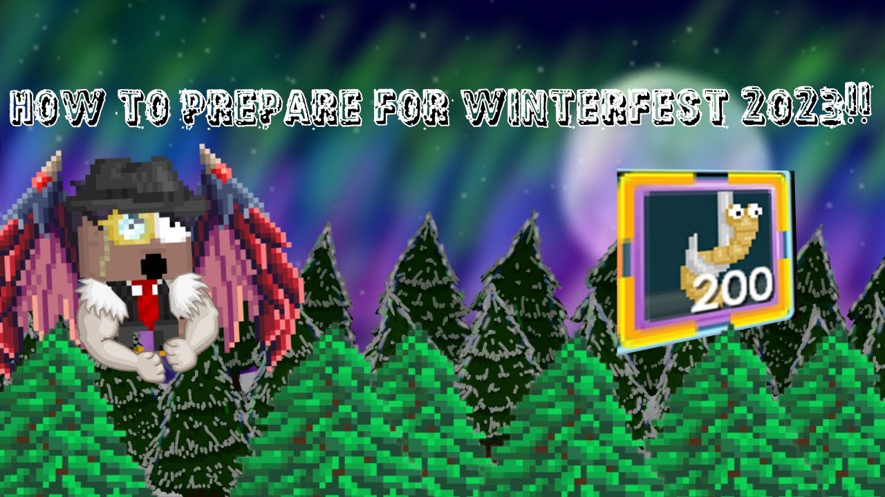 How to Prepare for WINTERFEST 2023!! Growtopia - YouTube
