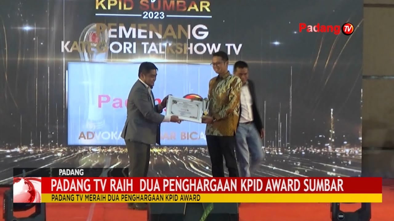 PADANG TV RAIH 2 PENGHARGAAN KPID AWARD SUMBAR - YouTube
