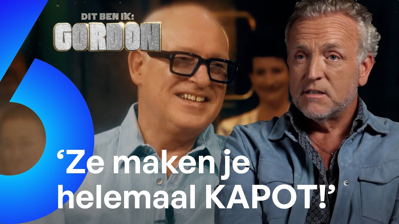 Gordon maakt GEHAKT van René van der Gijp: 'EMOTIONEEL INSTABIEL WRAK' | Dit Ben Ik: Gordon ...
