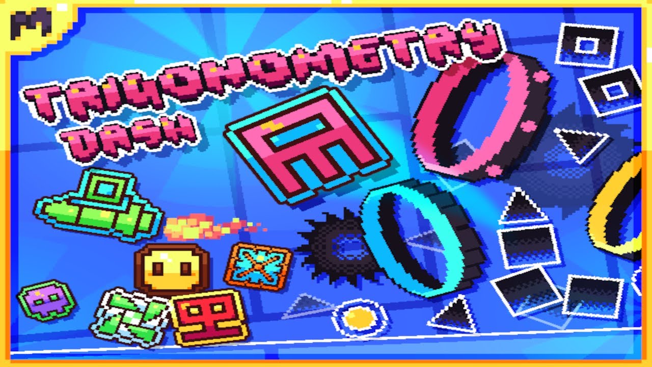 Trigonometry Dash Gameplay | Insane Geometry Dash Clone! - YouTube