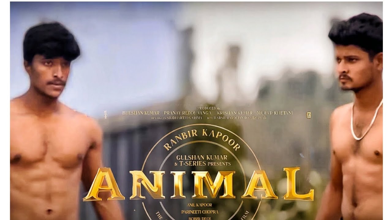 Animal fight spoof in telugu , artists sarath Chandra v/s Chandra # ...