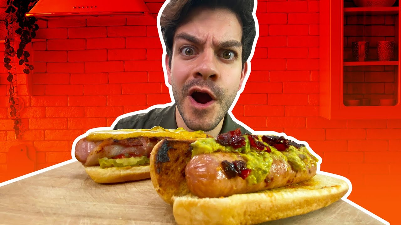 las 2 Recetas MÁS FÁCILES de HOT DOGS - YouTube