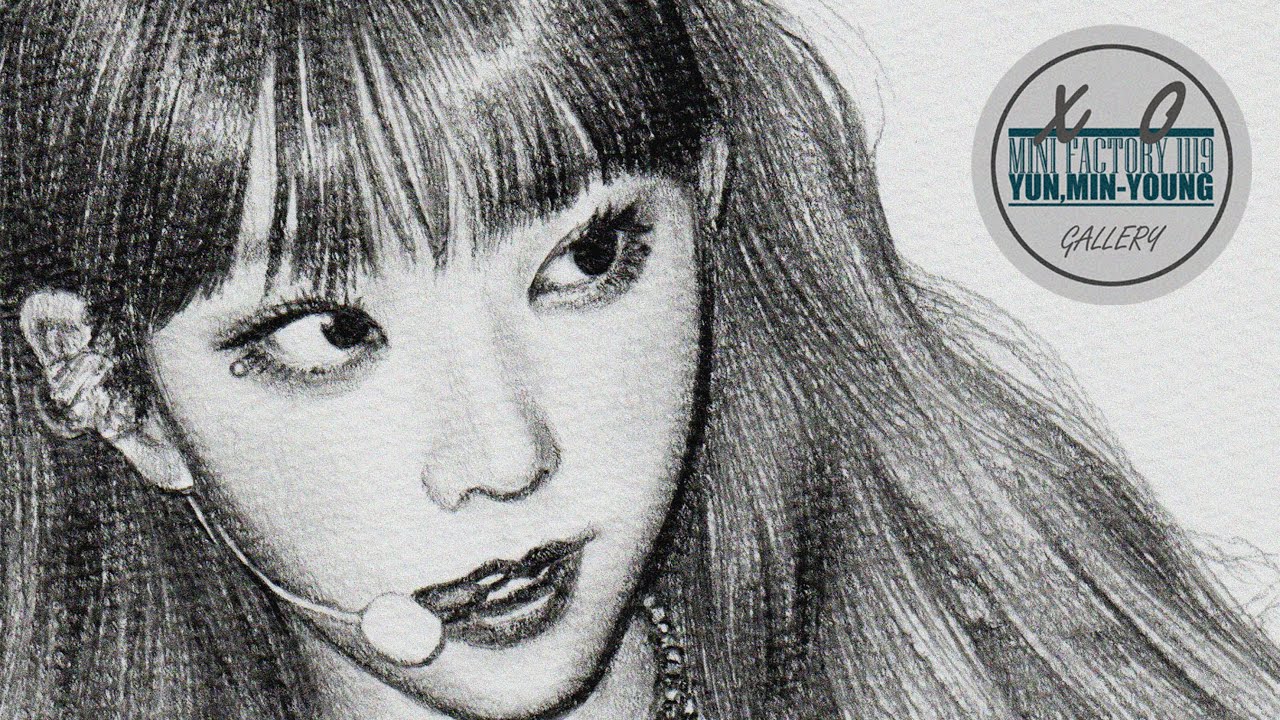 NewJeans (뉴진스) 'Haerin' Realistic Portrait drawing | 뉴진스 해린님 그려봤습니다 ...