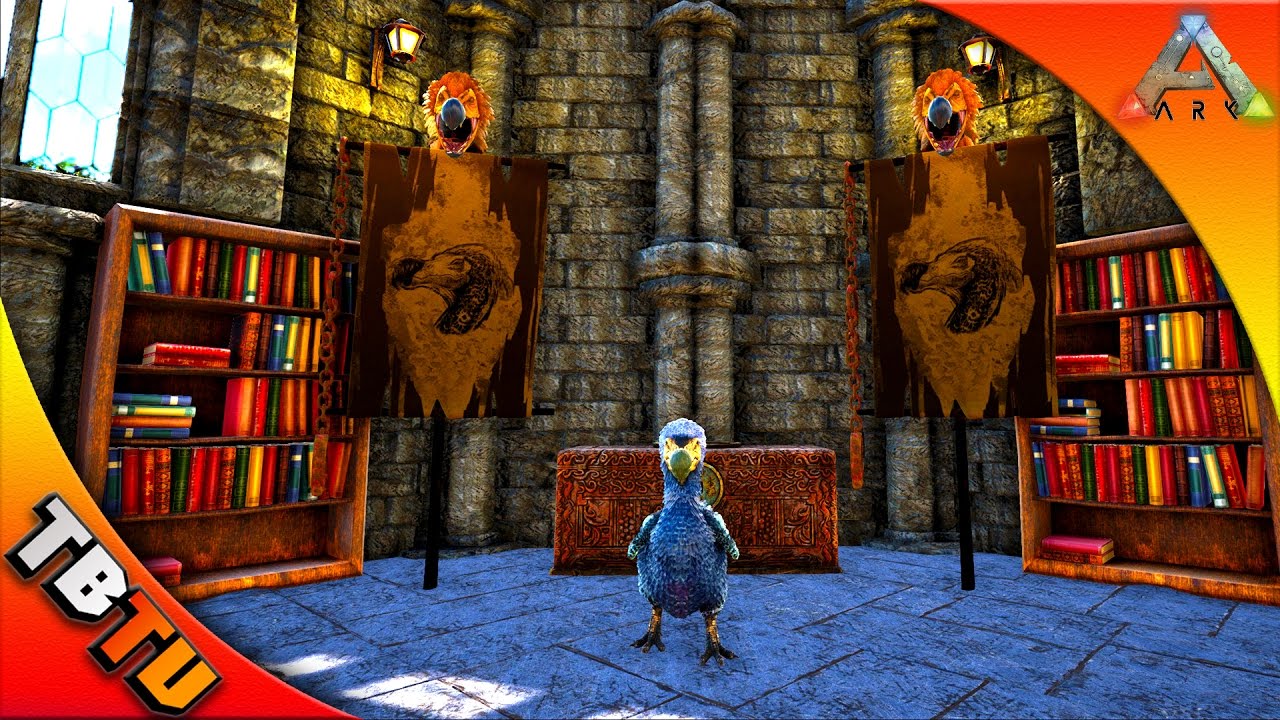 ARK CASTLE CHURCH BUILD! PRAISE TO THE DODO GOD! Ark Survival Evolved ...