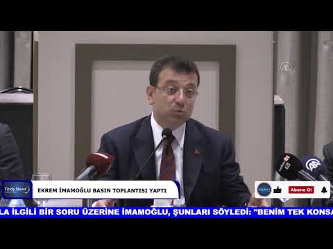 EKREM İMAMOĞLU  TRABZON'DA BASIN TOPLANTISI YAPTI