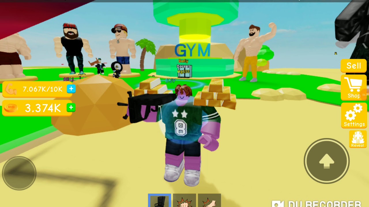 Lifting simulator в roblox - YouTube