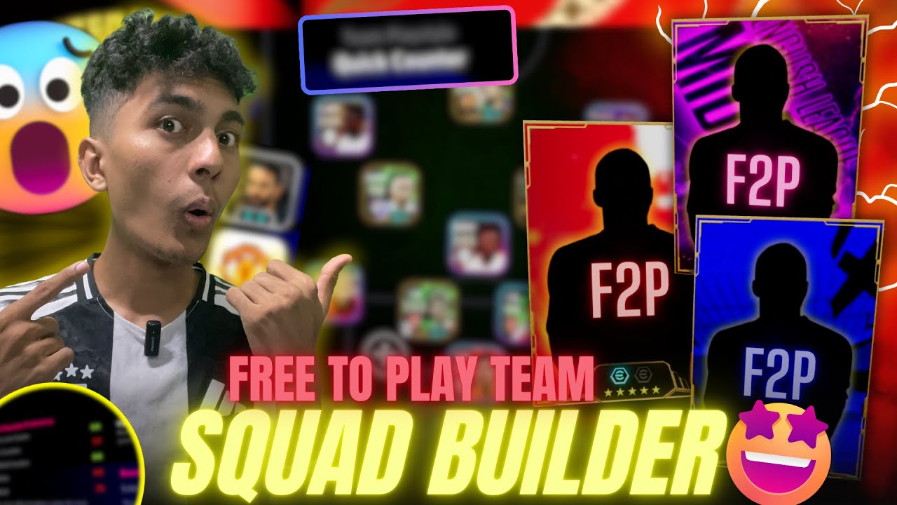 BEST SQUAD BUILDER FOR FREE TO PLAY USERS IN EFOOTBALL 🤩🤯 | WIN DIVISION EASILY 😁 ️ - YouTube