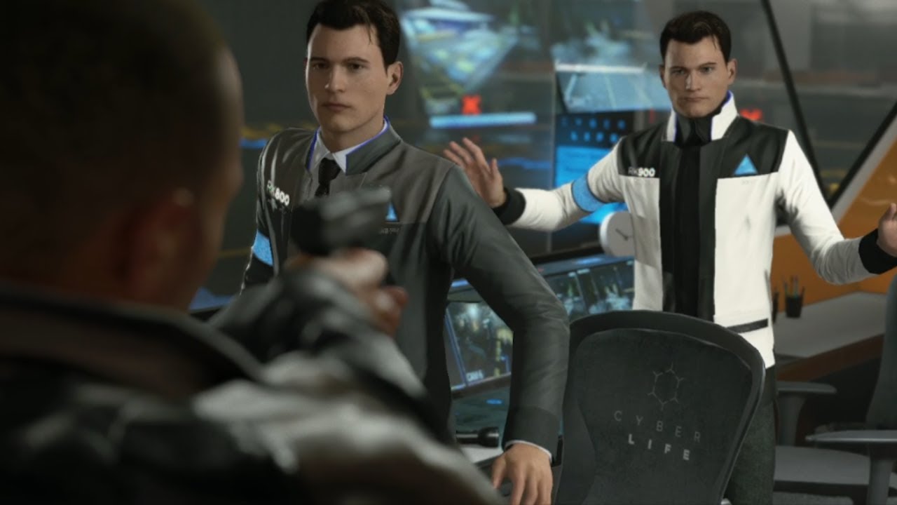 Detroit Become Human short: Markus vs Connor brothers - YouTube