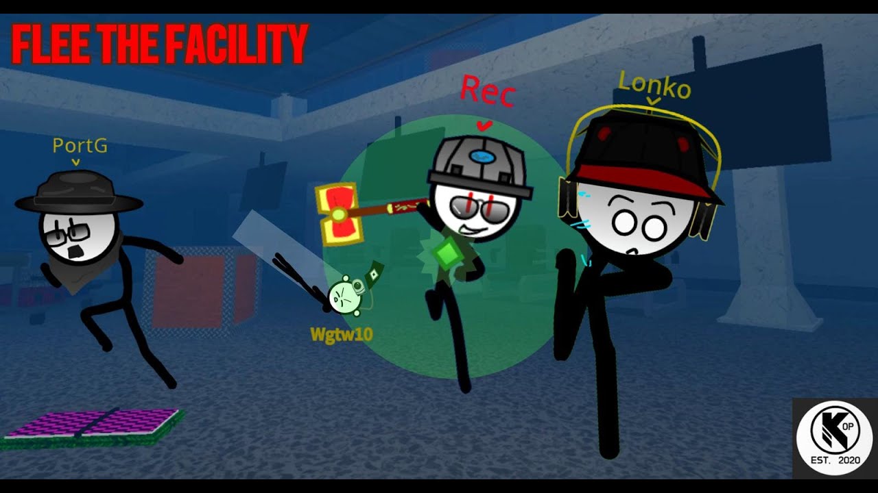 ROBLOX FLEE THE FACILITY WITH THE KOP! (V2) - YouTube