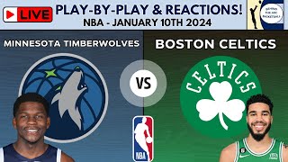 NBA: Minnesota Timberwolves vs Boston Celtics (Live Play-By-Play ...