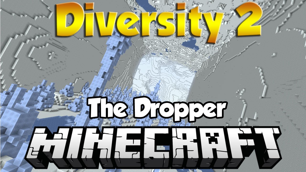 Minecraft - "Diversity Part 2" Adventure Map #1 - THE DROPPER! - YouTube