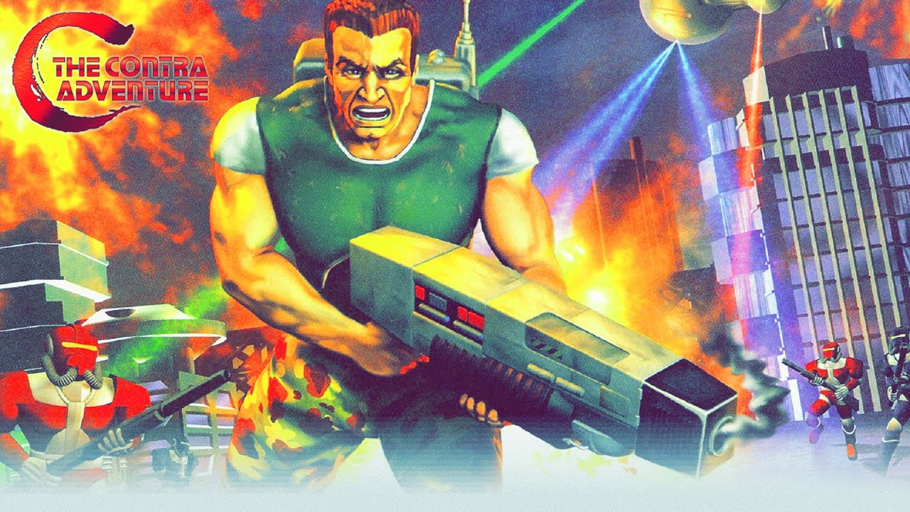 C - The Contra Adventure - Trainer Edition [ PS1 ] - YouTube