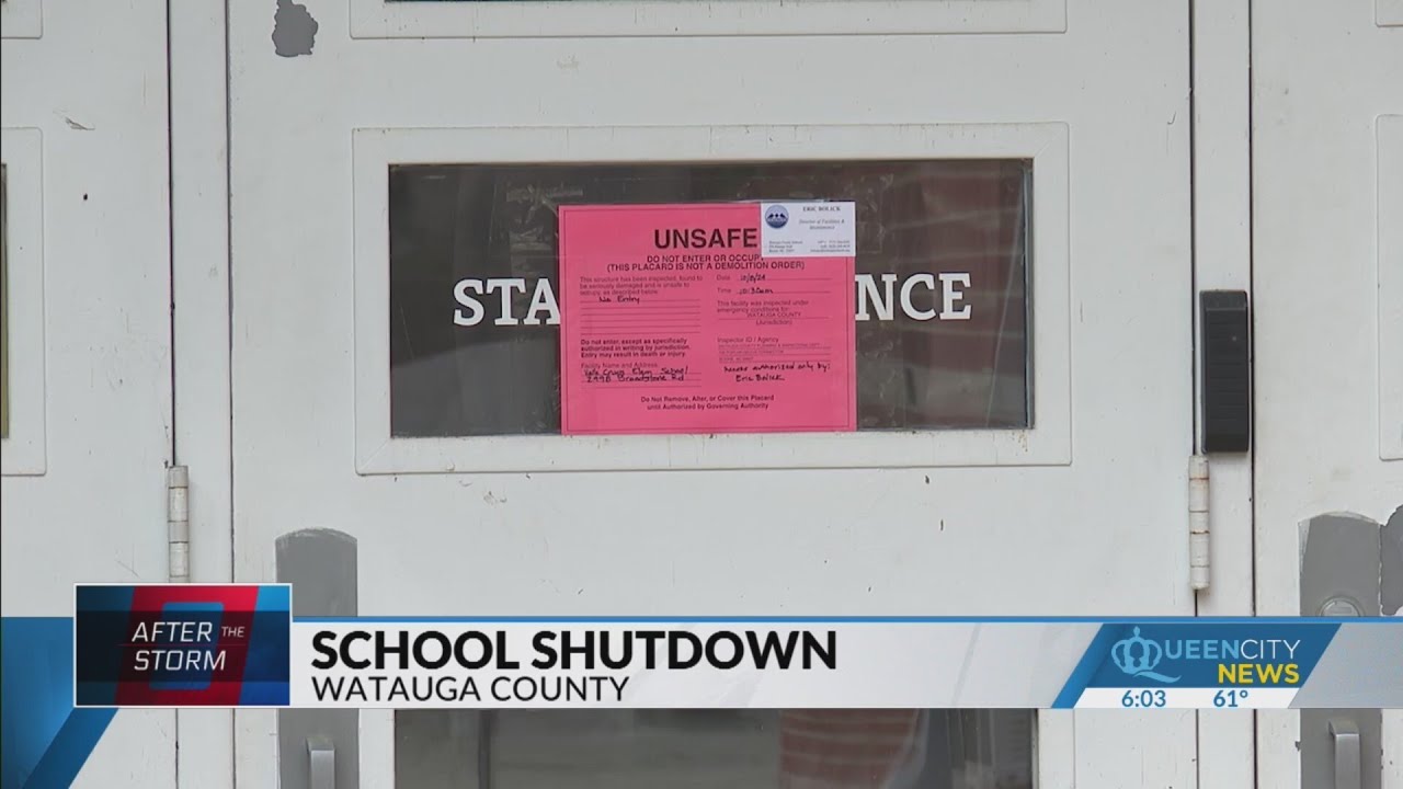 Watauga County working to reopen schools in wake of Helene - YouTube