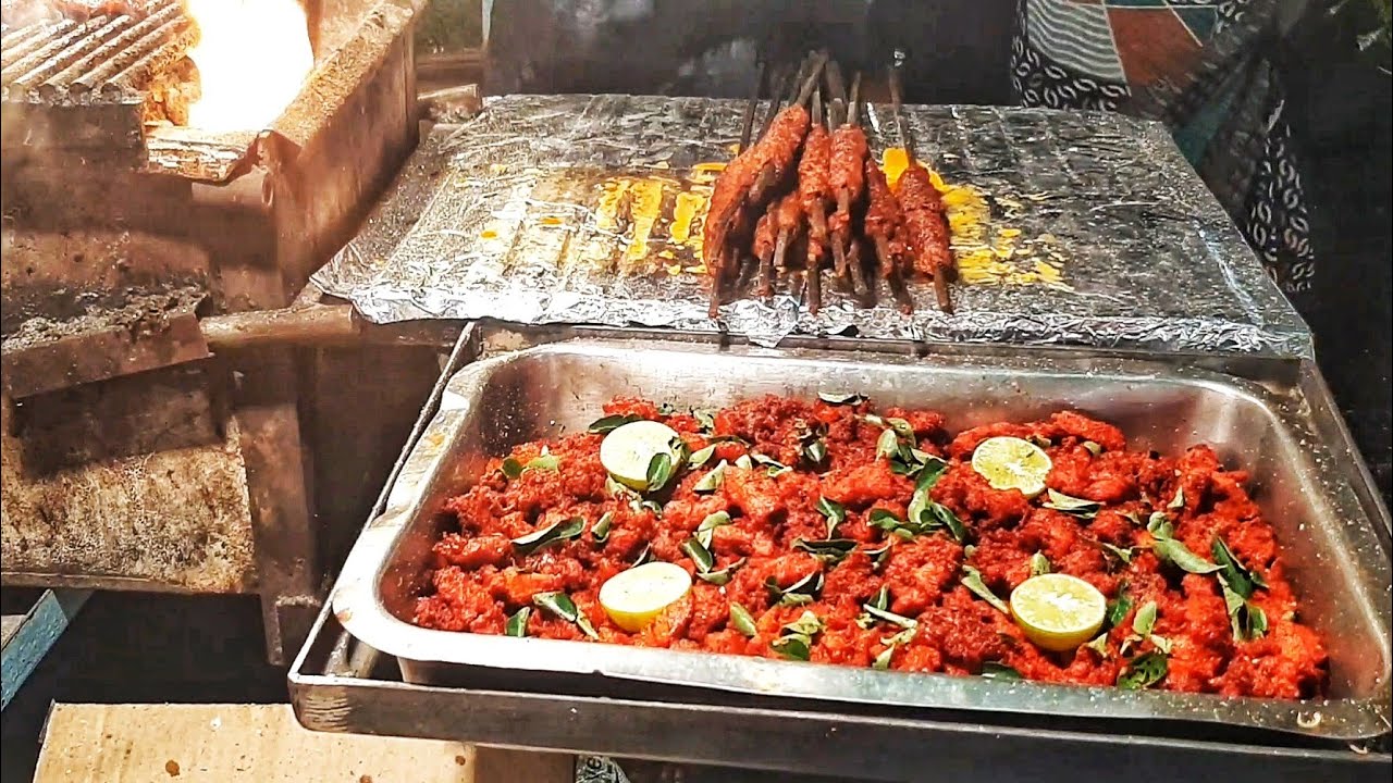 Bangalore Street Food | Chicken Kebab | Chicken Kebab Recipe ...