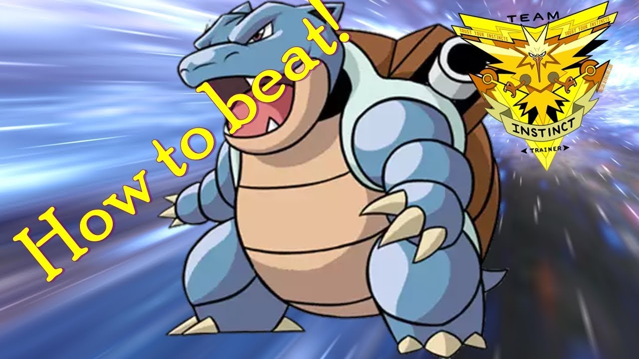 How to beat Blastoise| Pokemon Go Raid Boss - YouTube