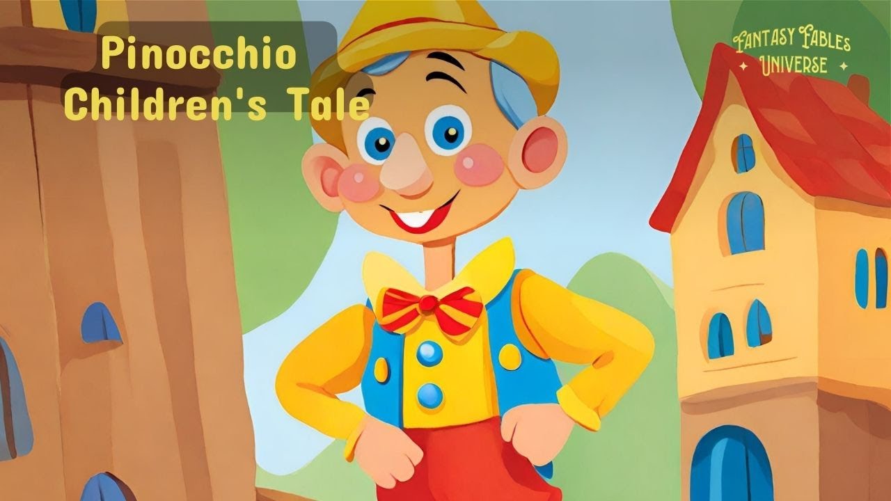 Pinocchio: The Tale of the Wooden Puppet, Bedtime Story, Children's ...