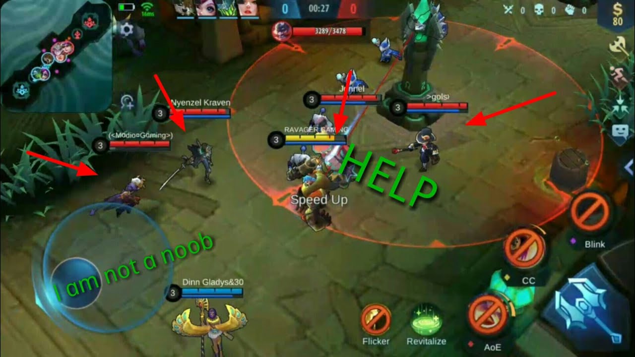mobile legends death montage I am not a noob!!! - YouTube