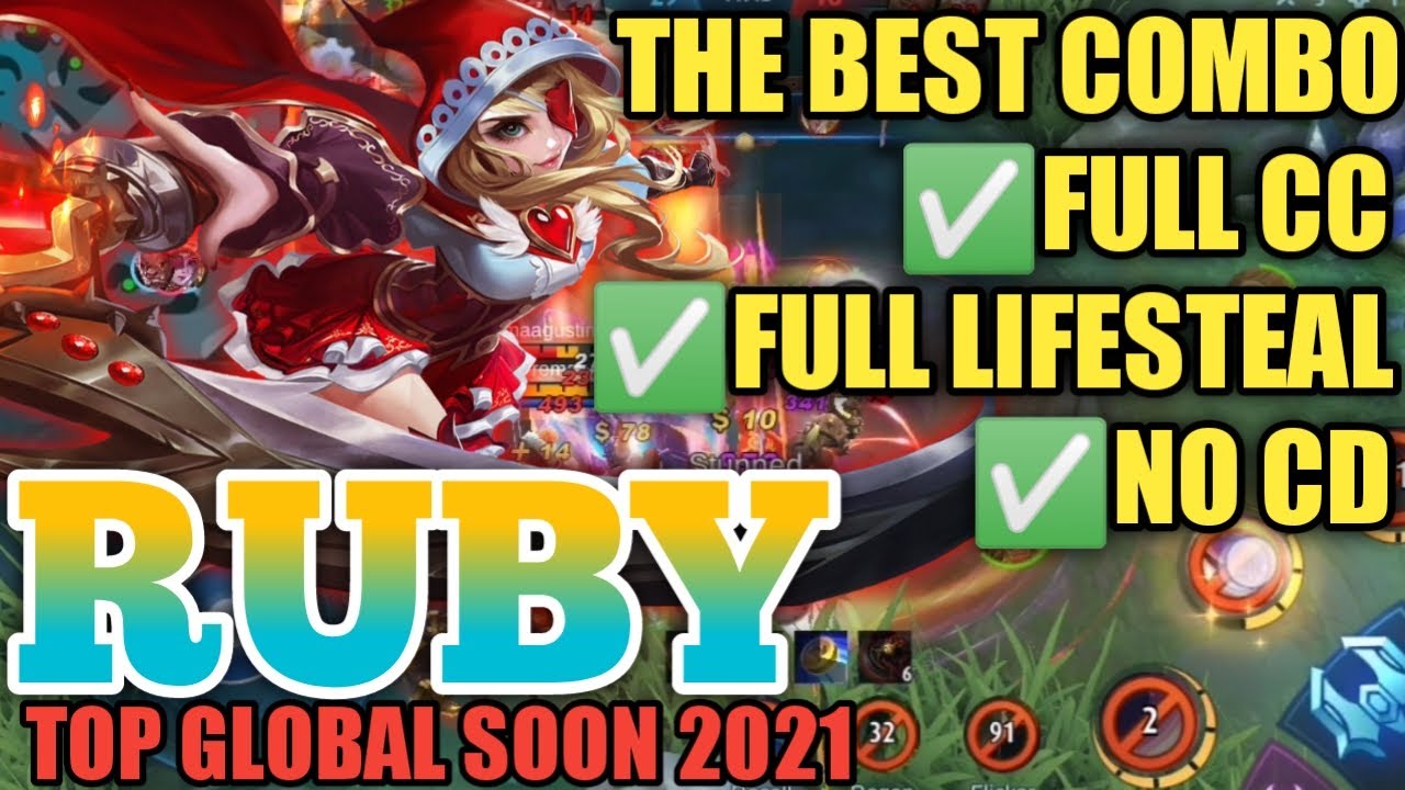 HOW TO USE COMBO RUBY 2021 BY DEVILGAME GAMEPLAY FULL CC MOBILE LEGENDS ...
